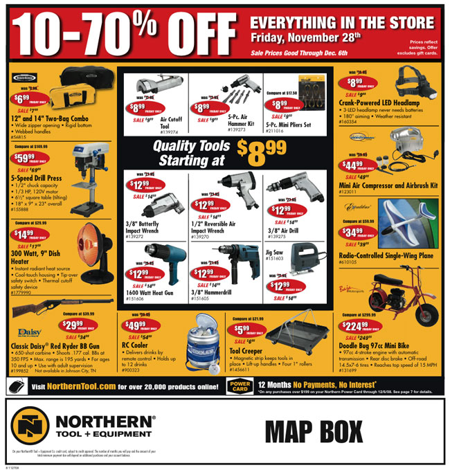 Northern Tool BlackFriday Ad Page 8