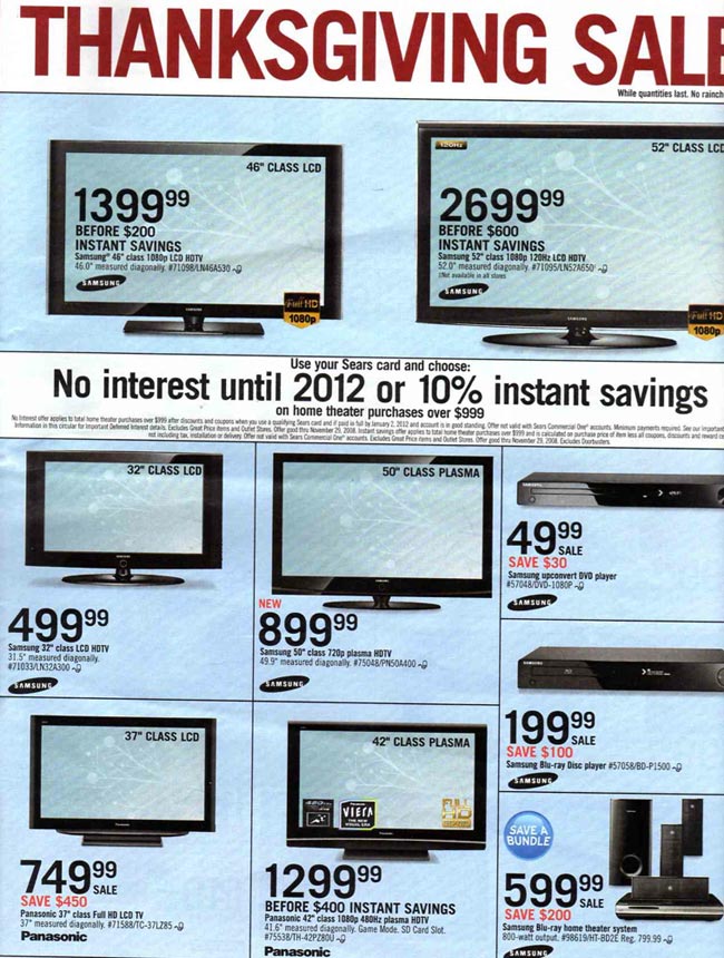 Sears BlackFriday Ad Page 33